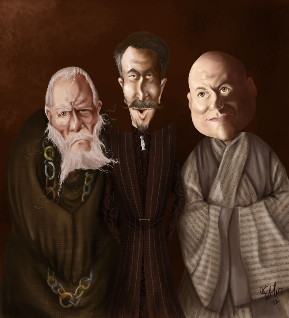 Jenny Slife: Game of Thrones Caricatures: The Small Council
