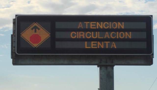 Dynamic Message Signs (DMS) for supporting traffic management and ...