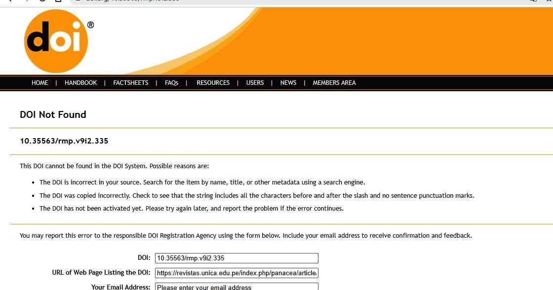 Fernando Ardito: Como activar o registrar un DOI en Crossref