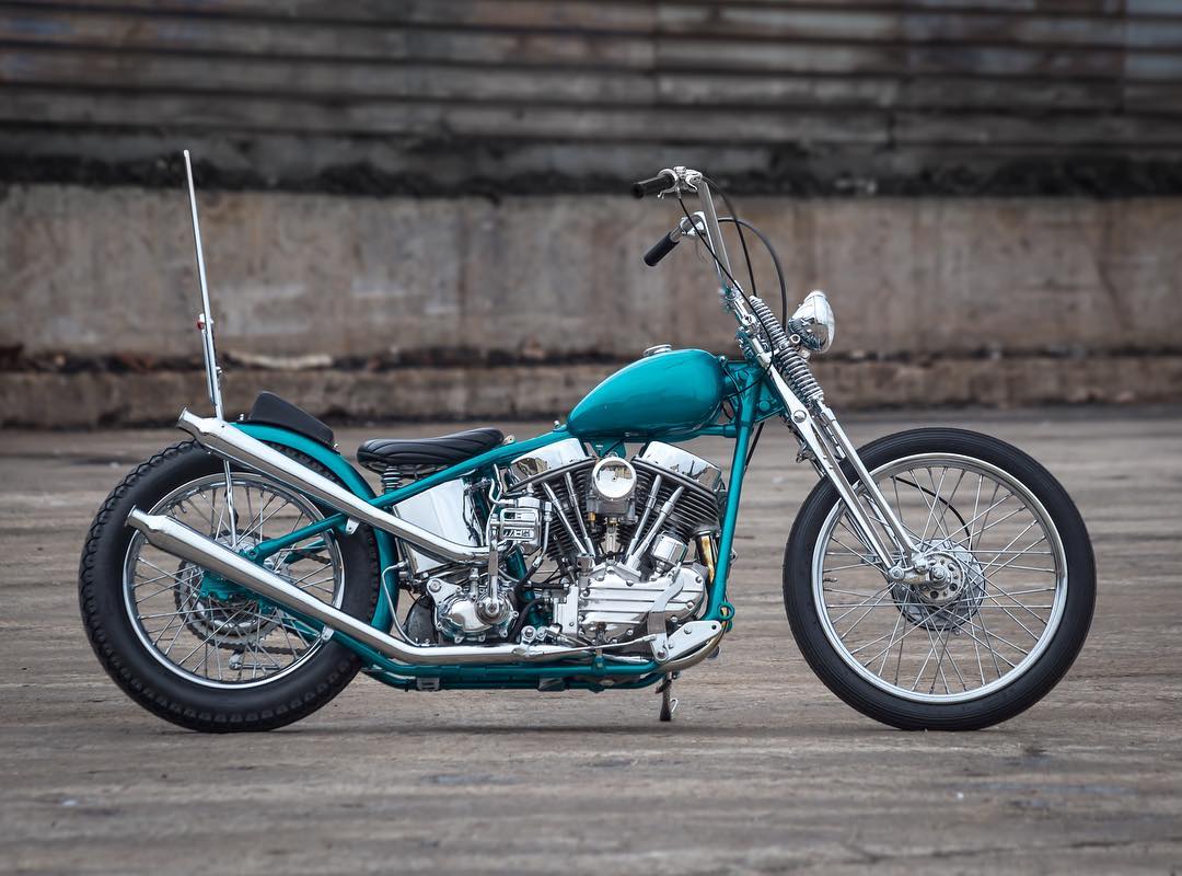 Hell Kustom : Harley Davidson Panhead By Good Motorcycles