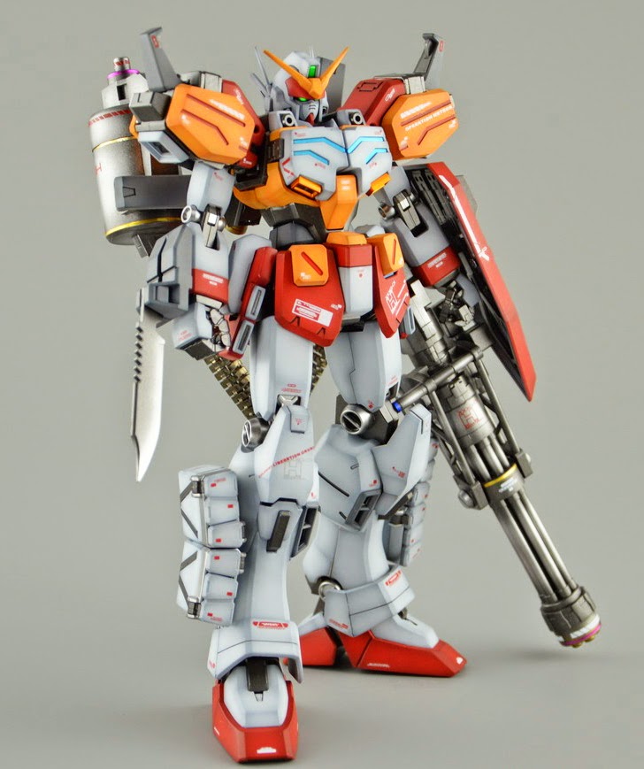 GUNDAM GUY: MG 1/100 Gundam Heavyarms - Painted Build