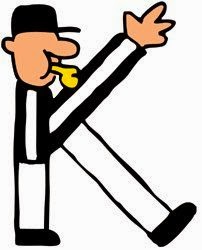 Alfabeto con árbitros de futbol. - Oh my Alfabetos!