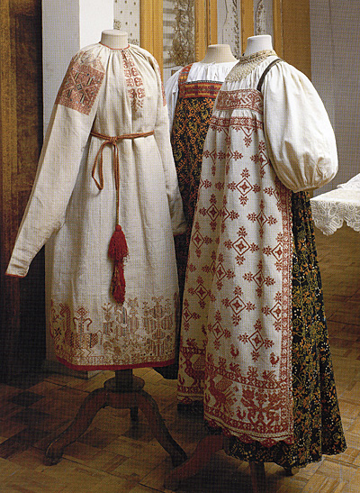 Russian Blackwork: Folk needlecraft in ancient Russia