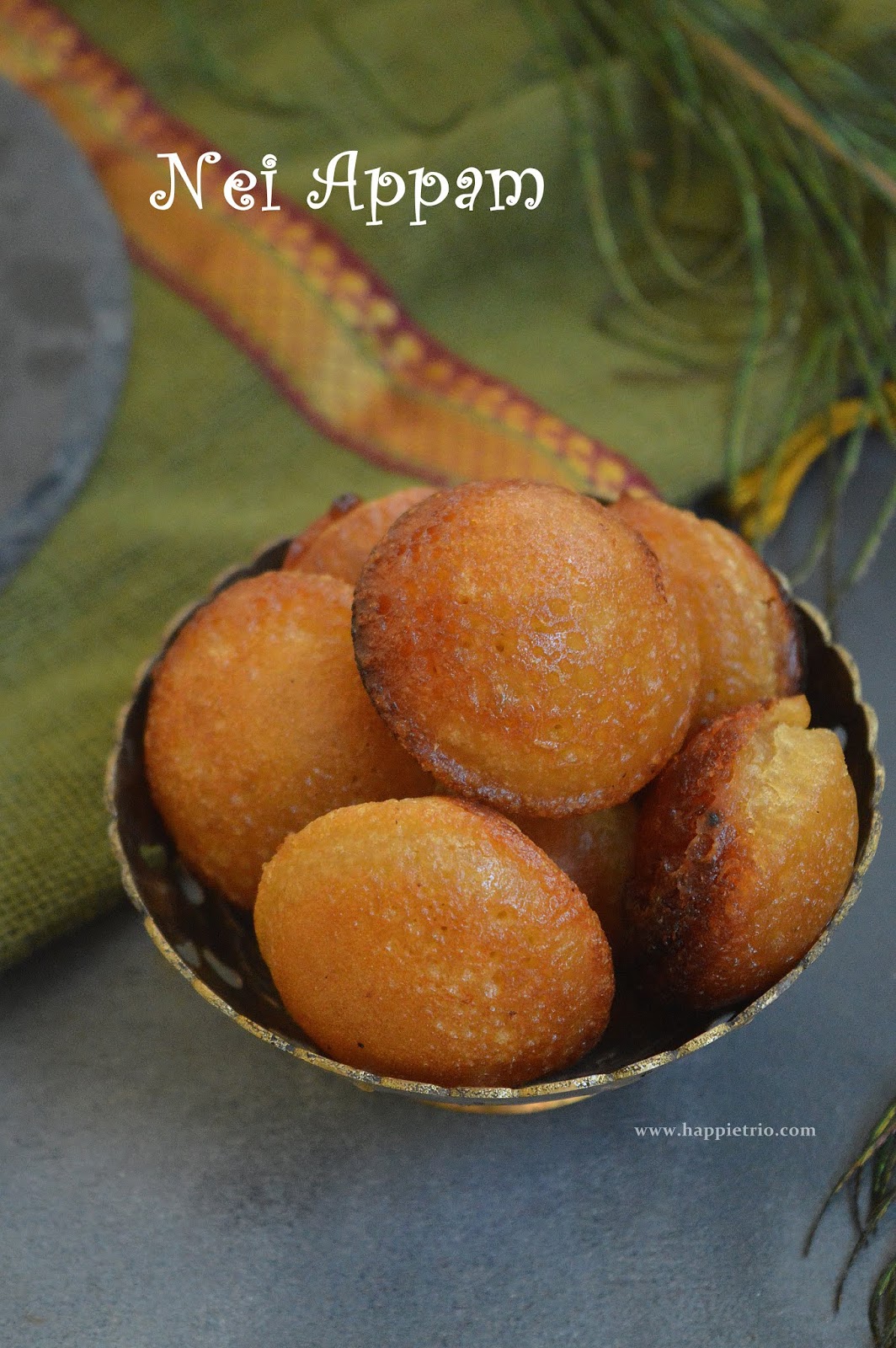 Nei Appam (Ghee Appam) - Cook with Sharmila