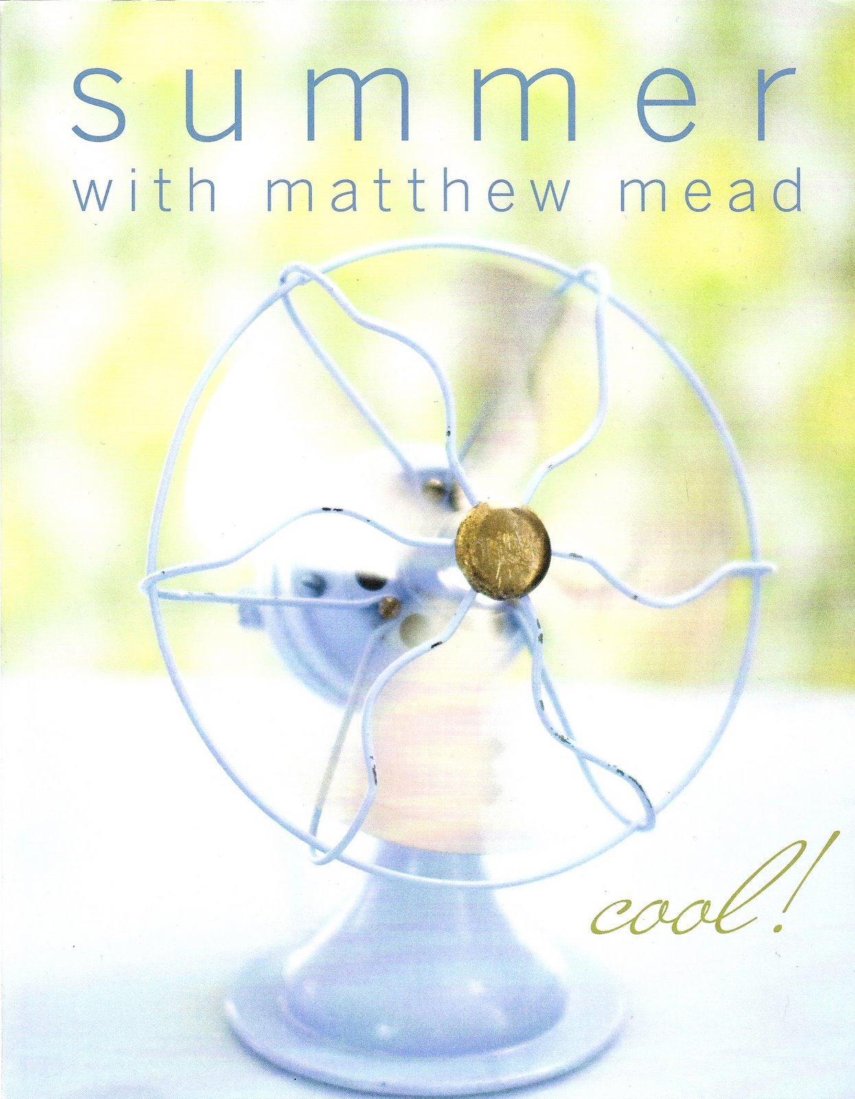 Cherished Treasures: Giveaway - Summer with Matthew Mead