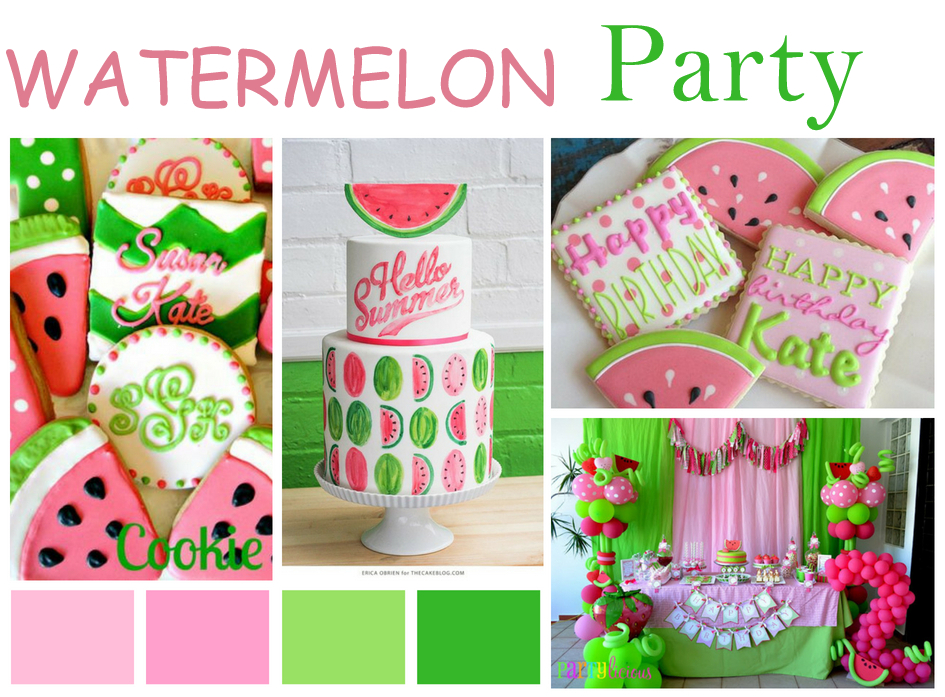 Southern Blue Celebrations: WATERMELON PARTIES