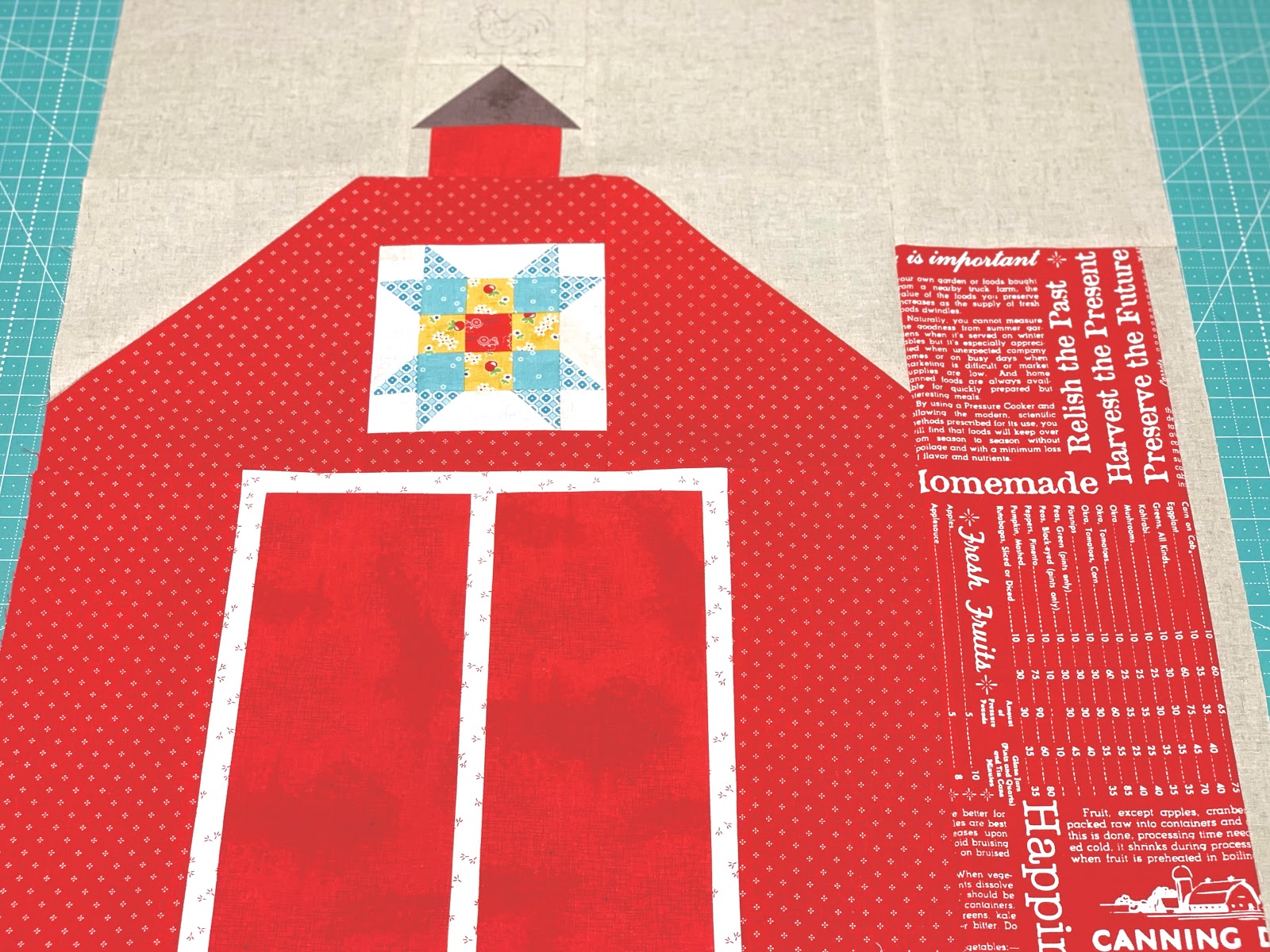 Farm Sweet Farm Sew Along - Barn and Silo Block!! | Bee In My Bonnet ...