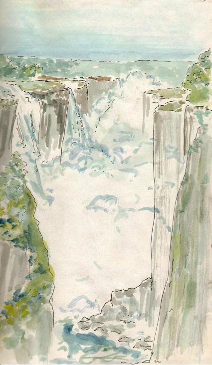 Ride the Wings of Morning: Sketches of Victoria Falls