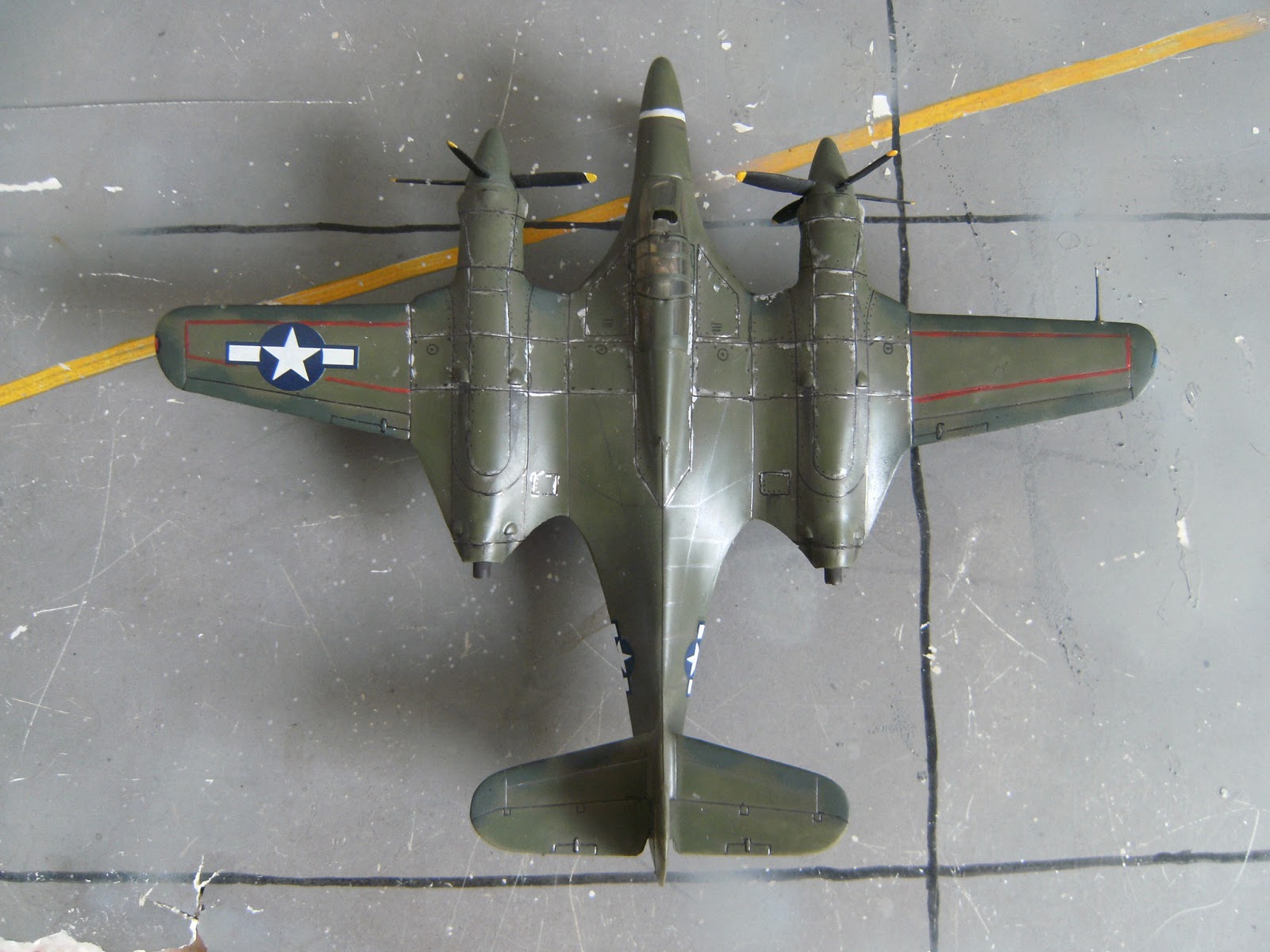 Happyscale-Modellbau: McDonnell XP-67 Bat - Anigrand resin-kit 1/72