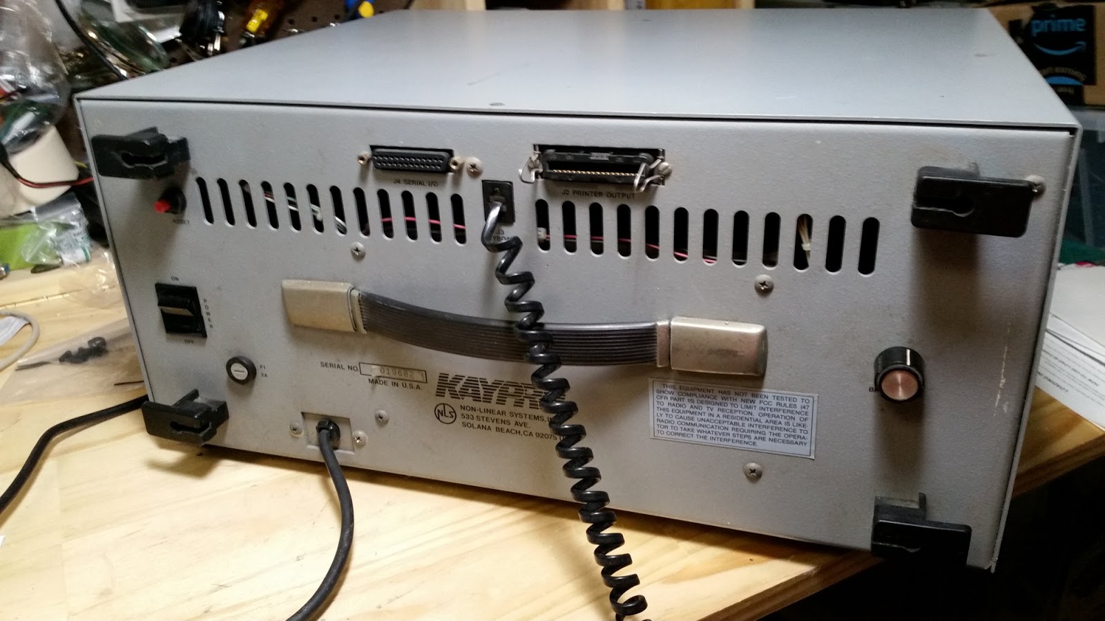 Historic Computing: Kaypro II -- Officially my oldest vintage computer