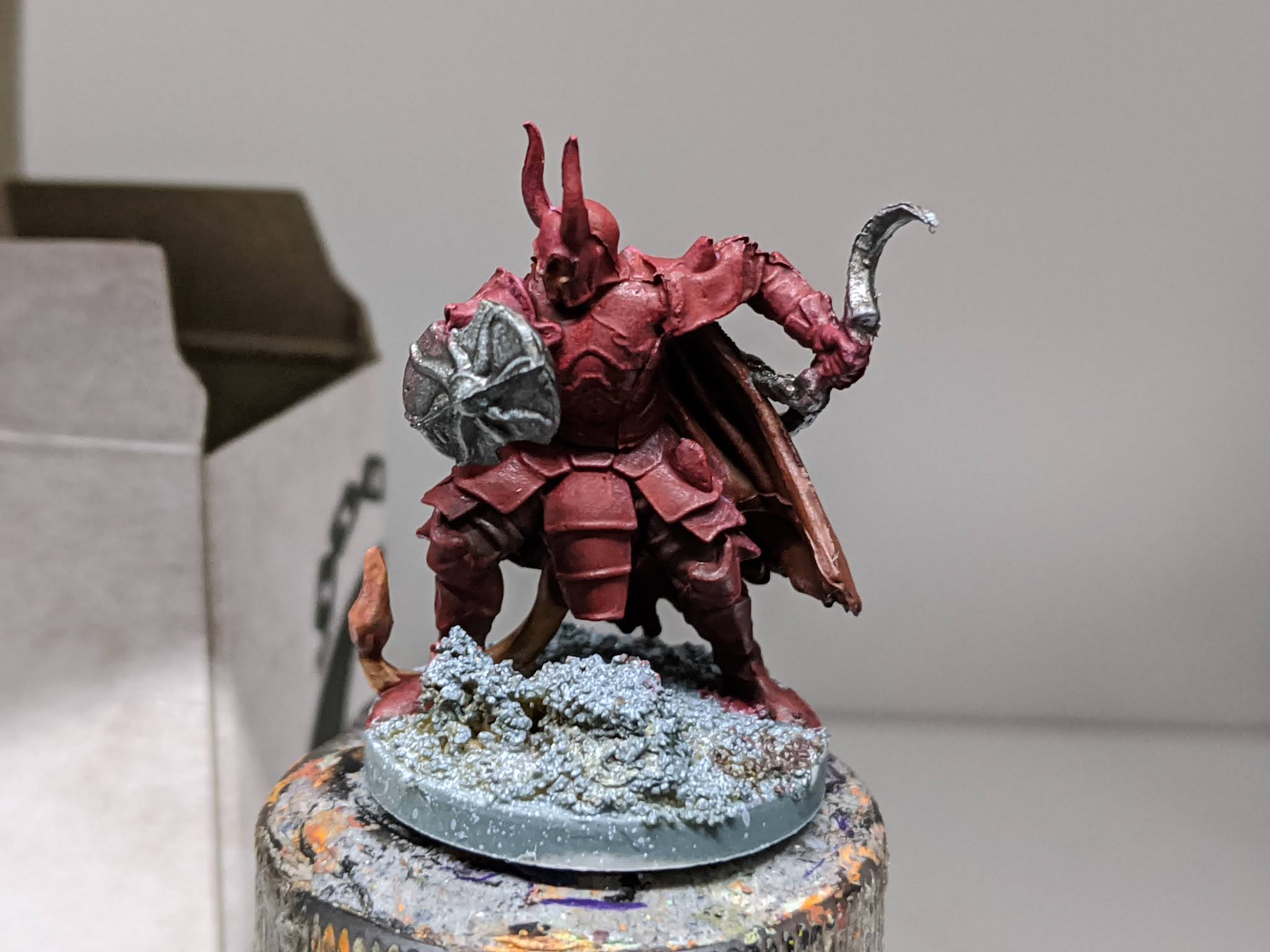 Guide to Painting the Red Guard (From Gloomhaven: Jaws of the Lion)