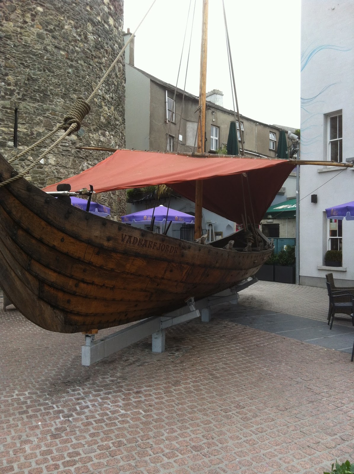 The Land of Counterpane: Waterford Viking Longboat