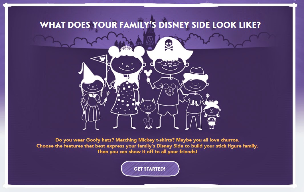 Show Your Disney Side By Building Your Family With Cool Stick Figures ...