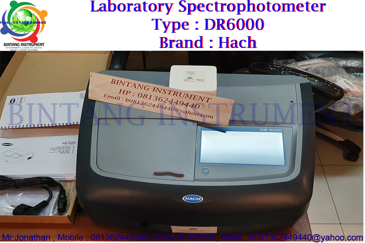 .: 081362449440 Jual HACH DR6000 Jual Hach DR6000 Laboratory ...