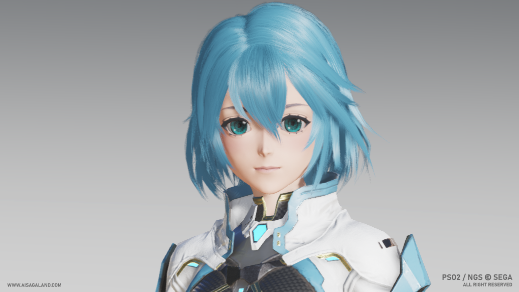 PSO2 NGS Character Creation - Custom #12 - Aisaga Land