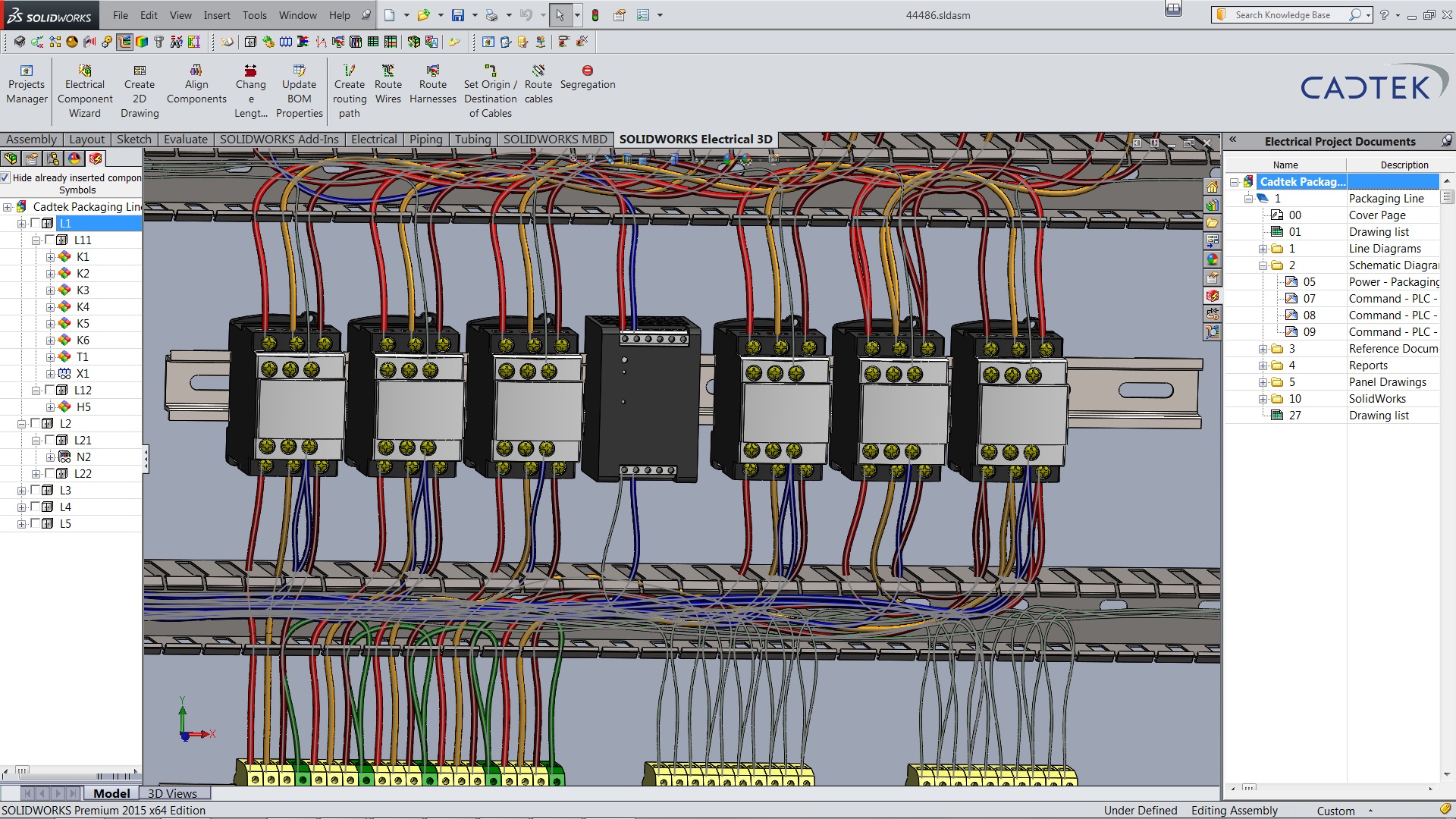 SOLIDWORKS Electrical 3D - The 3D Electrical System Design Solution