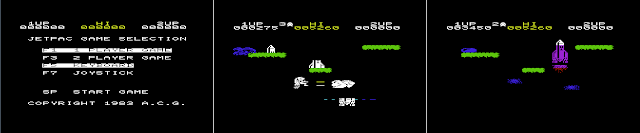 FRGCB - Finnish Retro Game Comparison Blog: Jetpac (Ultimate Play The ...
