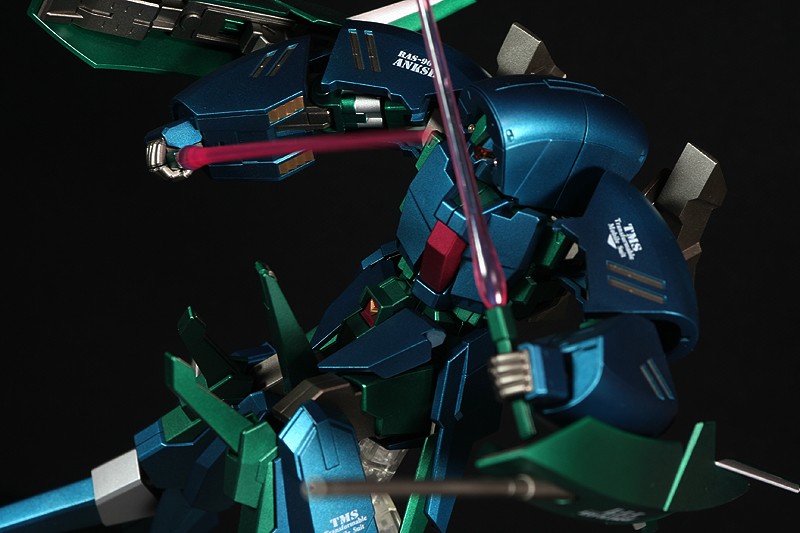GUNDAM GUY: HGUC 1/144 RAS-96 Anksha - Metallic Color Painted Build