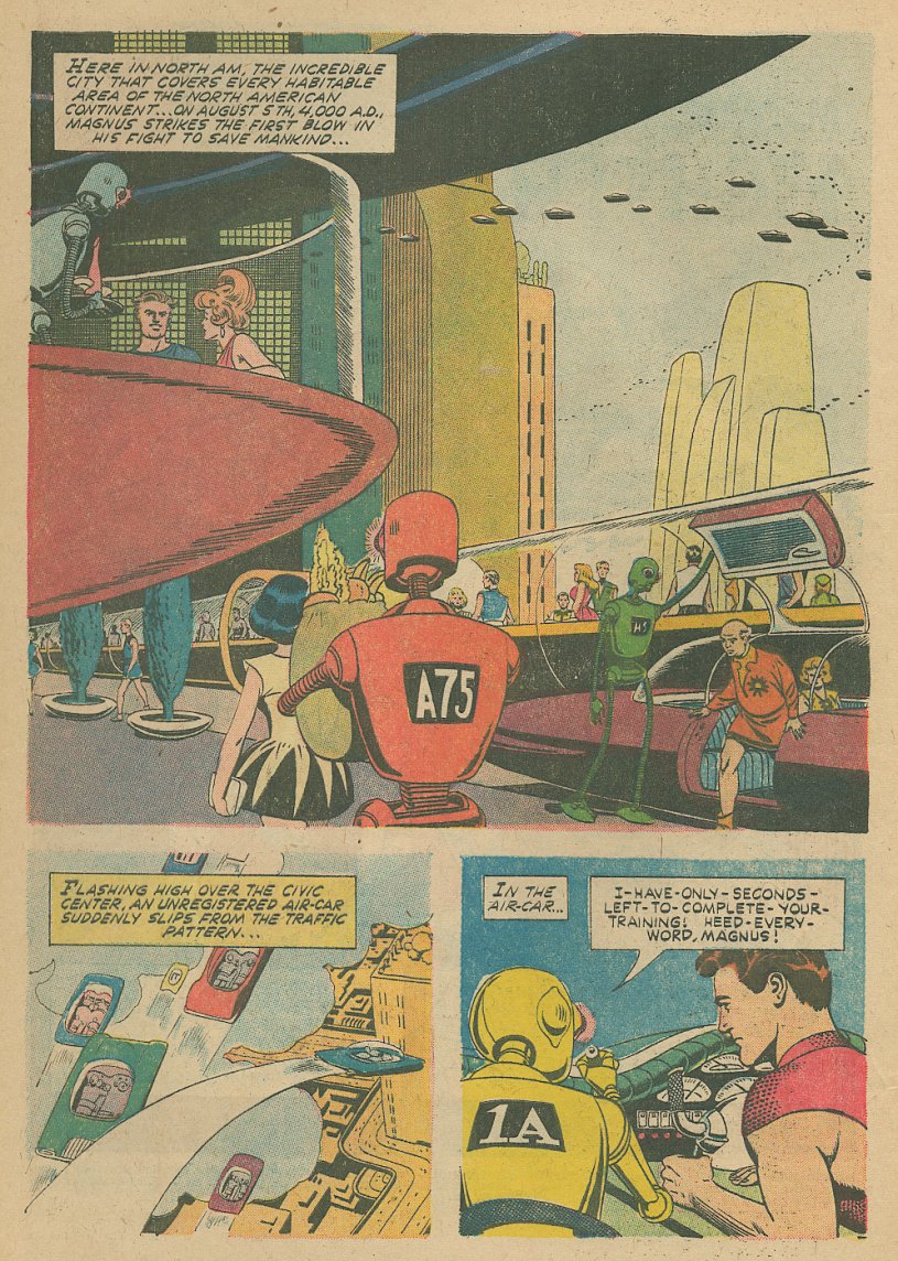 Magnus Robot Fighter (MAGNUS ROBOT FIGHTER #1) Russ Manning (MAGNUS ...