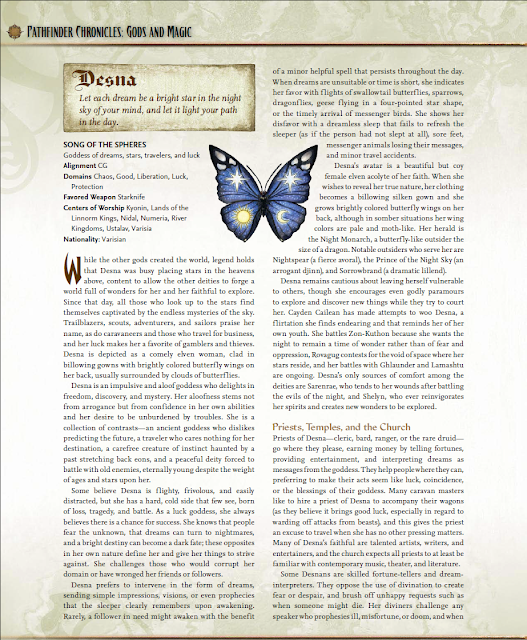 Pathfinder Campaign: Desna, Song of the Spheres