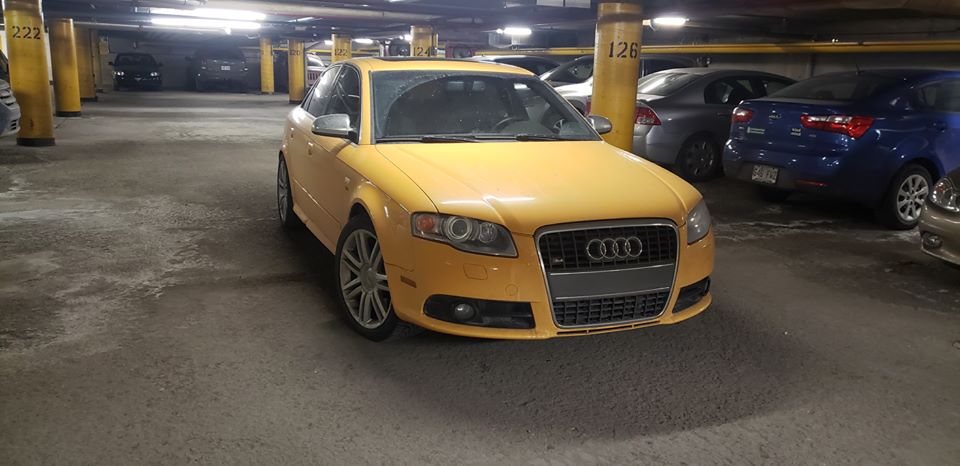 Yellow Fever: 2005 Audi S4 - DailyTurismo