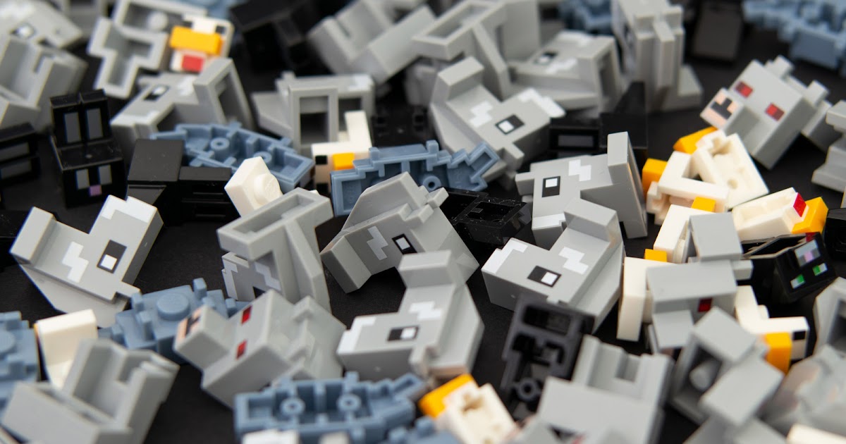 LEGO® Minecraft animals: Silverfish and Chicken | New Elementary: LEGO ...