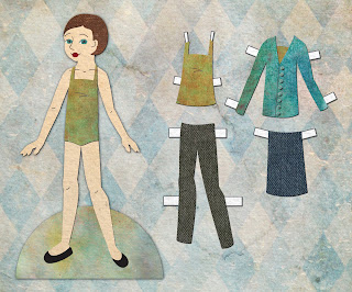 Paper Doll School: April 2013
