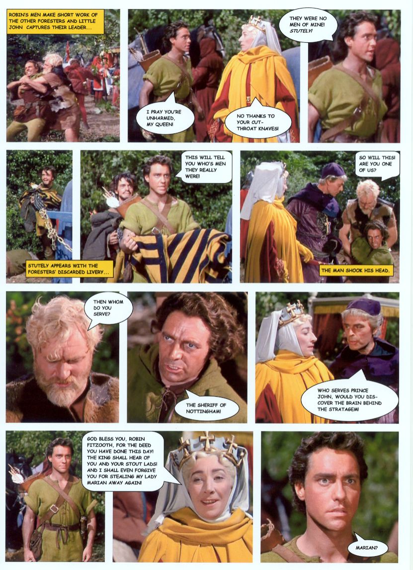 Walt Disney's Story Of Robin Hood: Picture Strip 34 : Walt Disney's ...