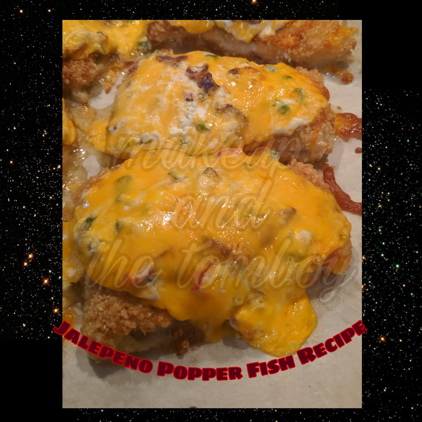 Jalepeno Popper Fish, Easy dinner