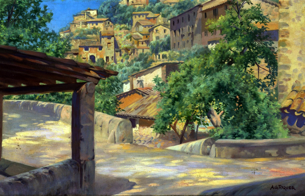 Mallorca en Pintura: Alexandre de Riquer Ynglada (1856 - 1920)