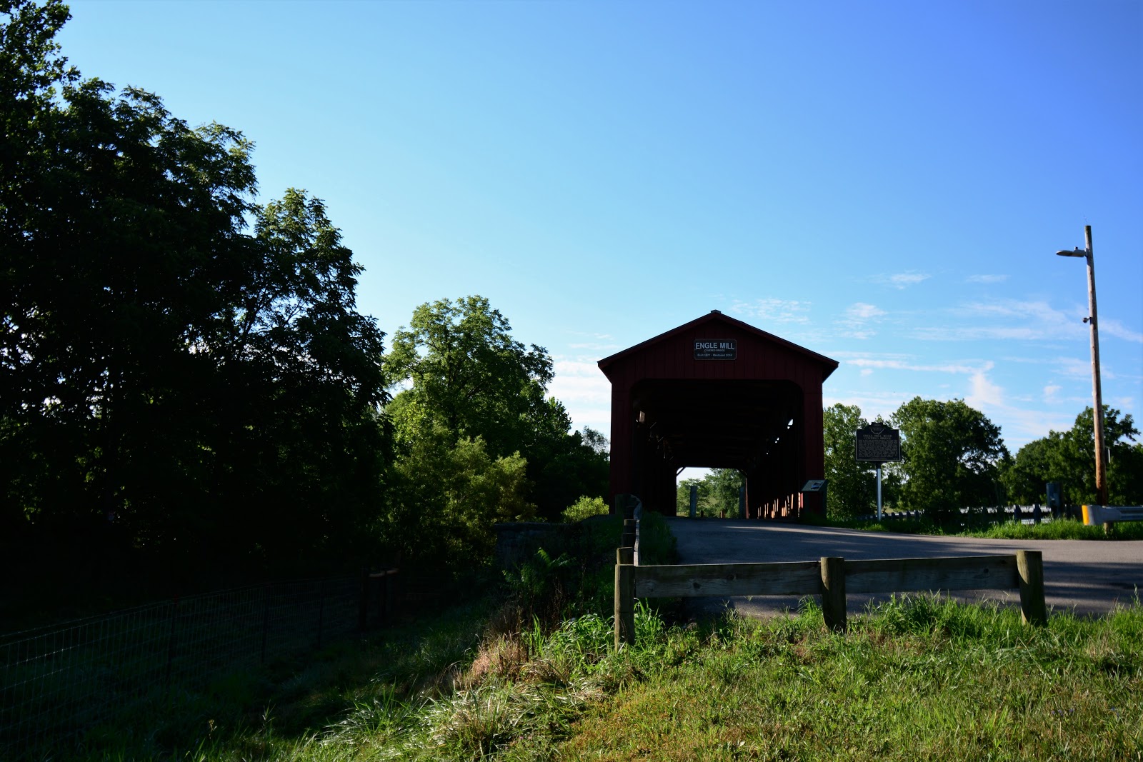 COVERED BRIDGES IN OHIO +: WEST ENGLE MILL ROAD COVERED BRIDGE - SPRING ...
