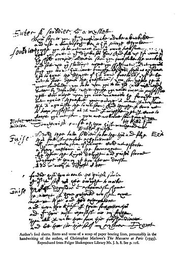 MARLOWE created Pennames like SHAKESPEARE. But also many more.: (426 ...