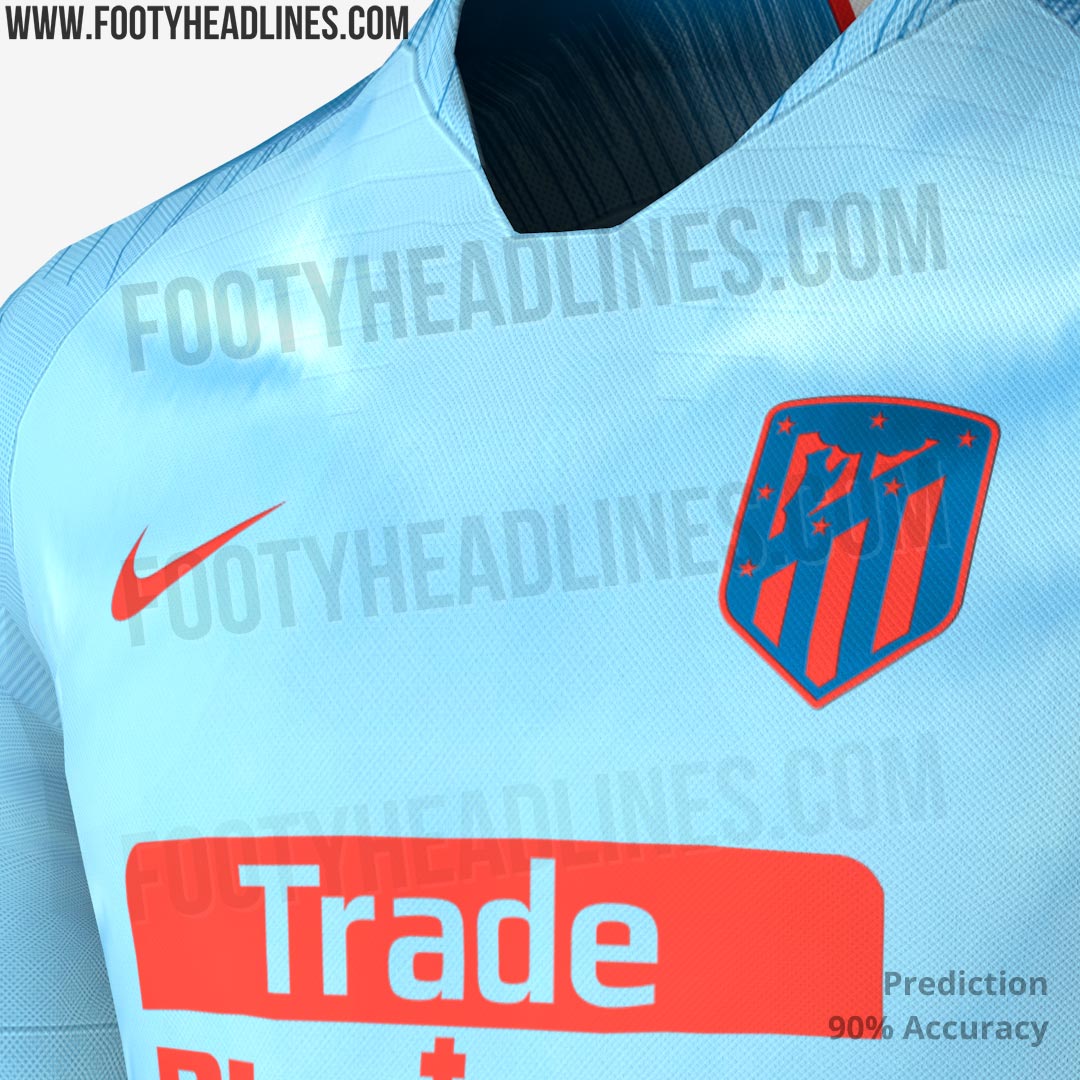Nike Atlético Madrid 18-19 Away Kit Leaked - Footy Headlines