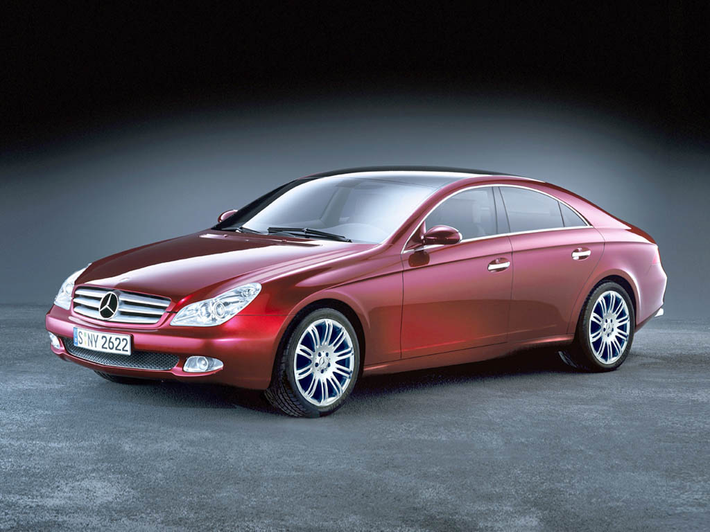 Car wallpapers: Mercedes Benz vision Red