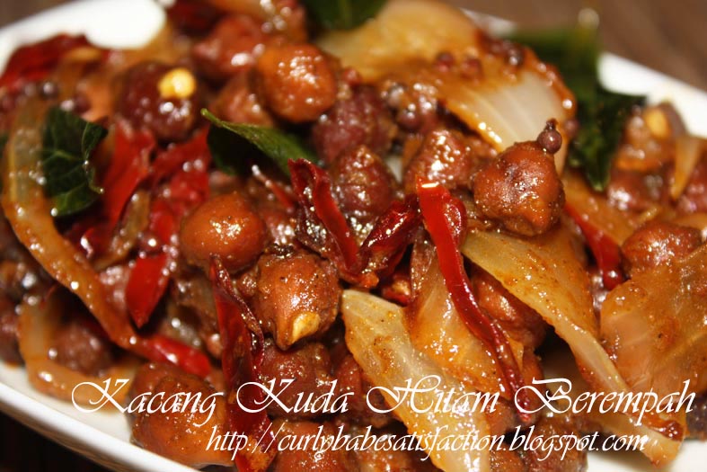 Curlybabe's Satisfaction: Kacang Kuda Hitam Berempah