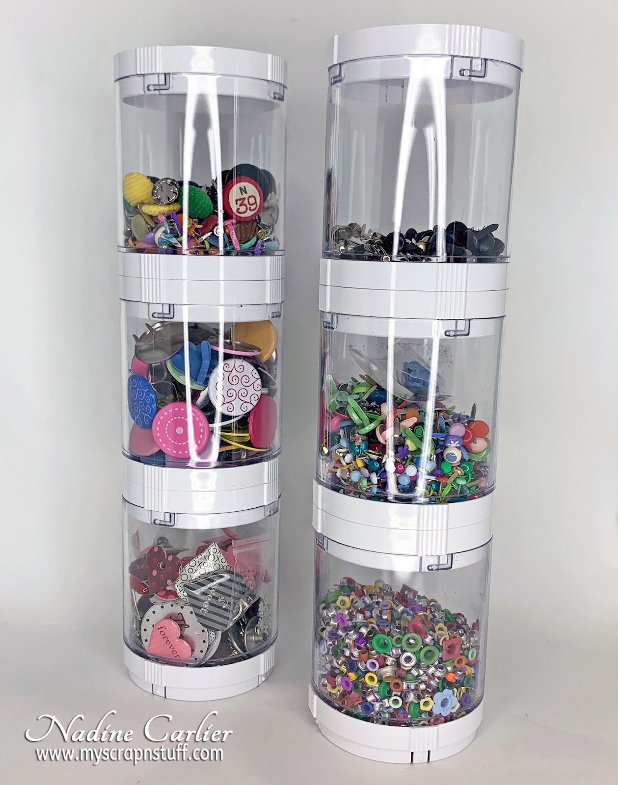 Creative Christmas Gift Using The Interlocking Stacking Tower Organizer ...