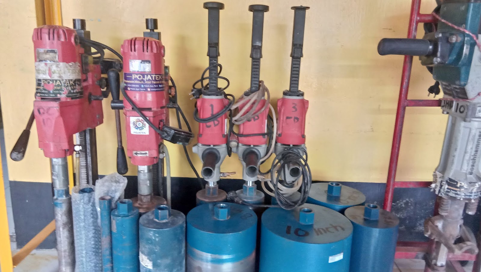 Sewa atau Rental Mesin Coring (Core Drill/ Diamond Core Drill) di ...