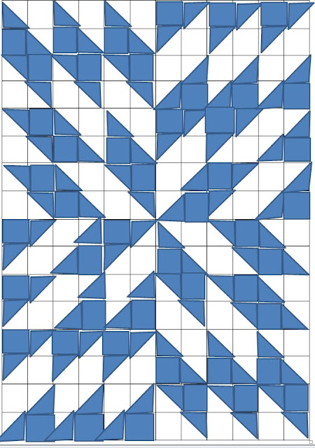 Lindsey Edits: Carpenter's Star Christmas Quilt Part 1