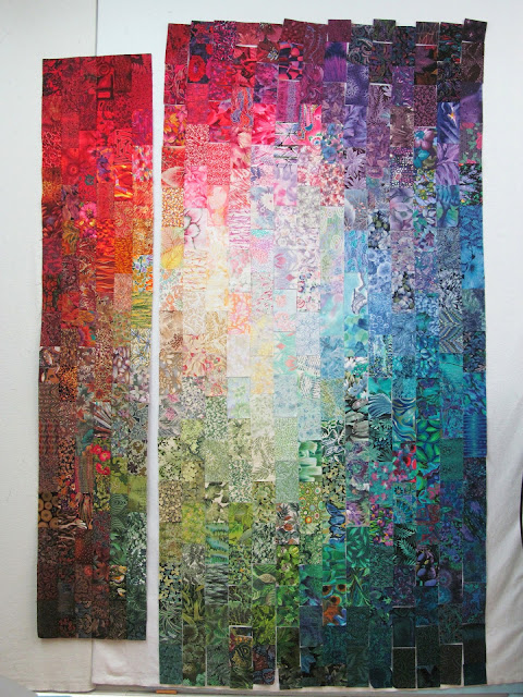 Exuberant Color : The sewing process............