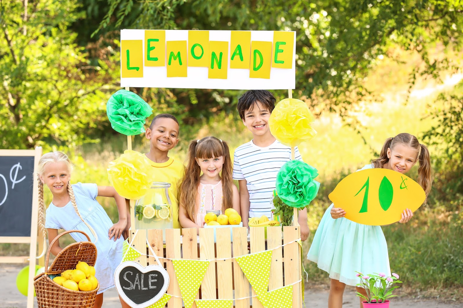 Lemonade stand for kids - mzaercam