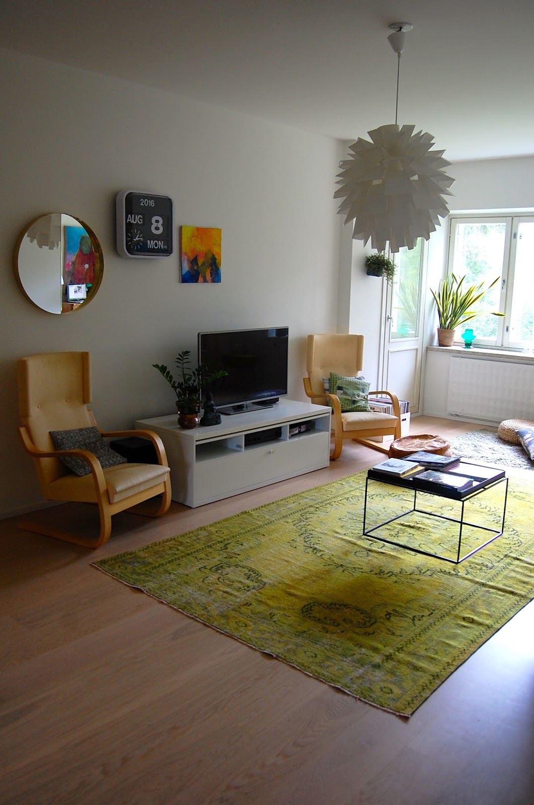 Things to make and do: Vihreitä sävyjä ja riittävän iso matto