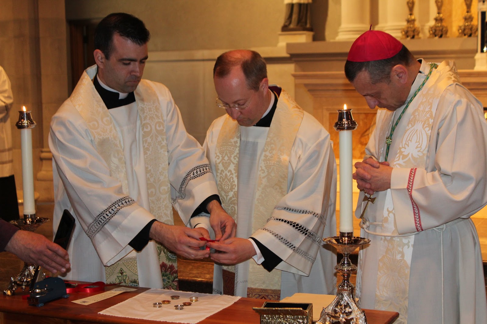 New Liturgical Movement: Deposition of Relics for an Upcoming Church ...