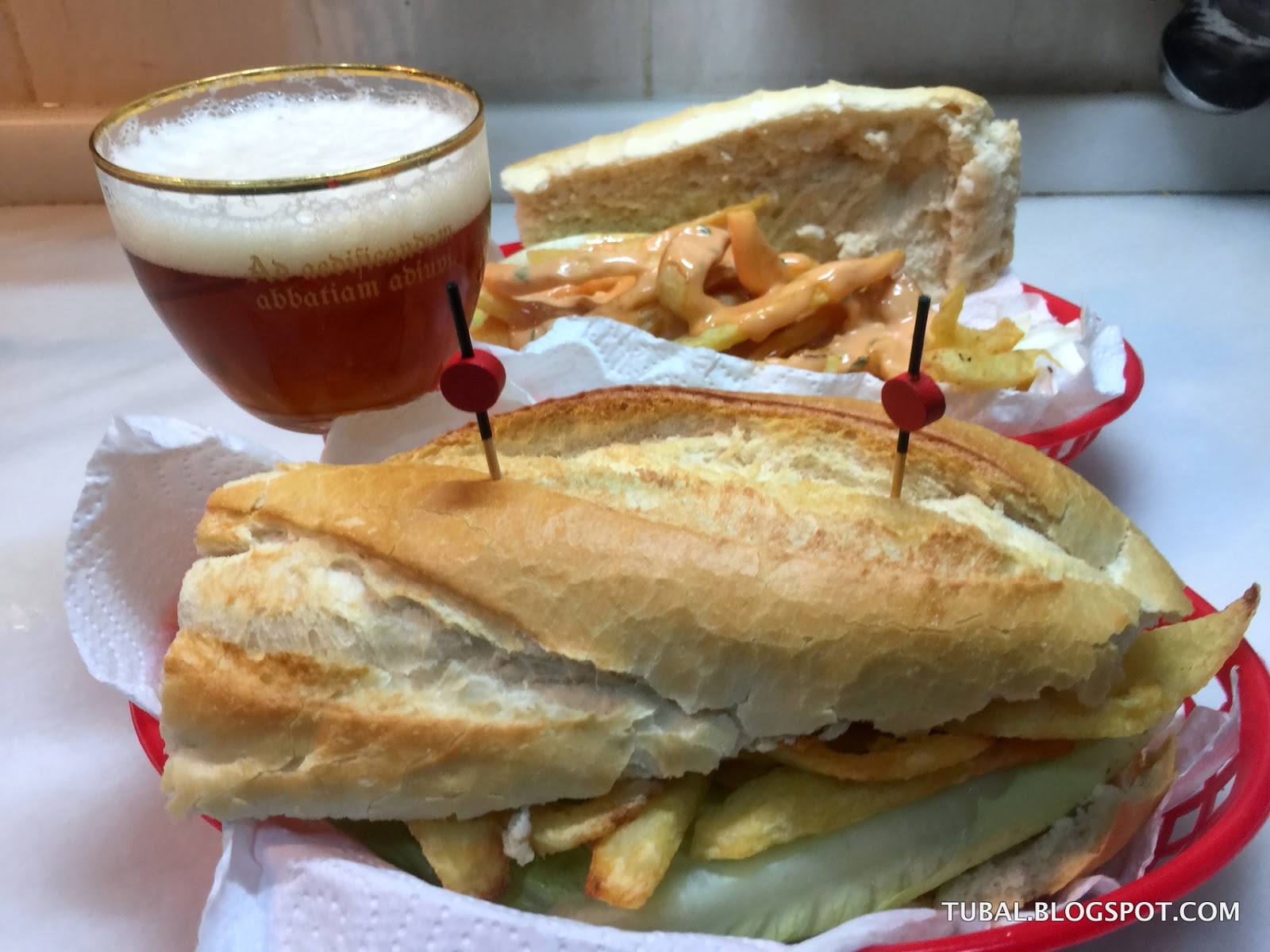 TUBAL: METRALLETAS, BOCADILLOS BELGAS