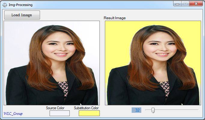 C# - Image Processing (Color Substitution Algorithm) | WLC_Programming Knowledge