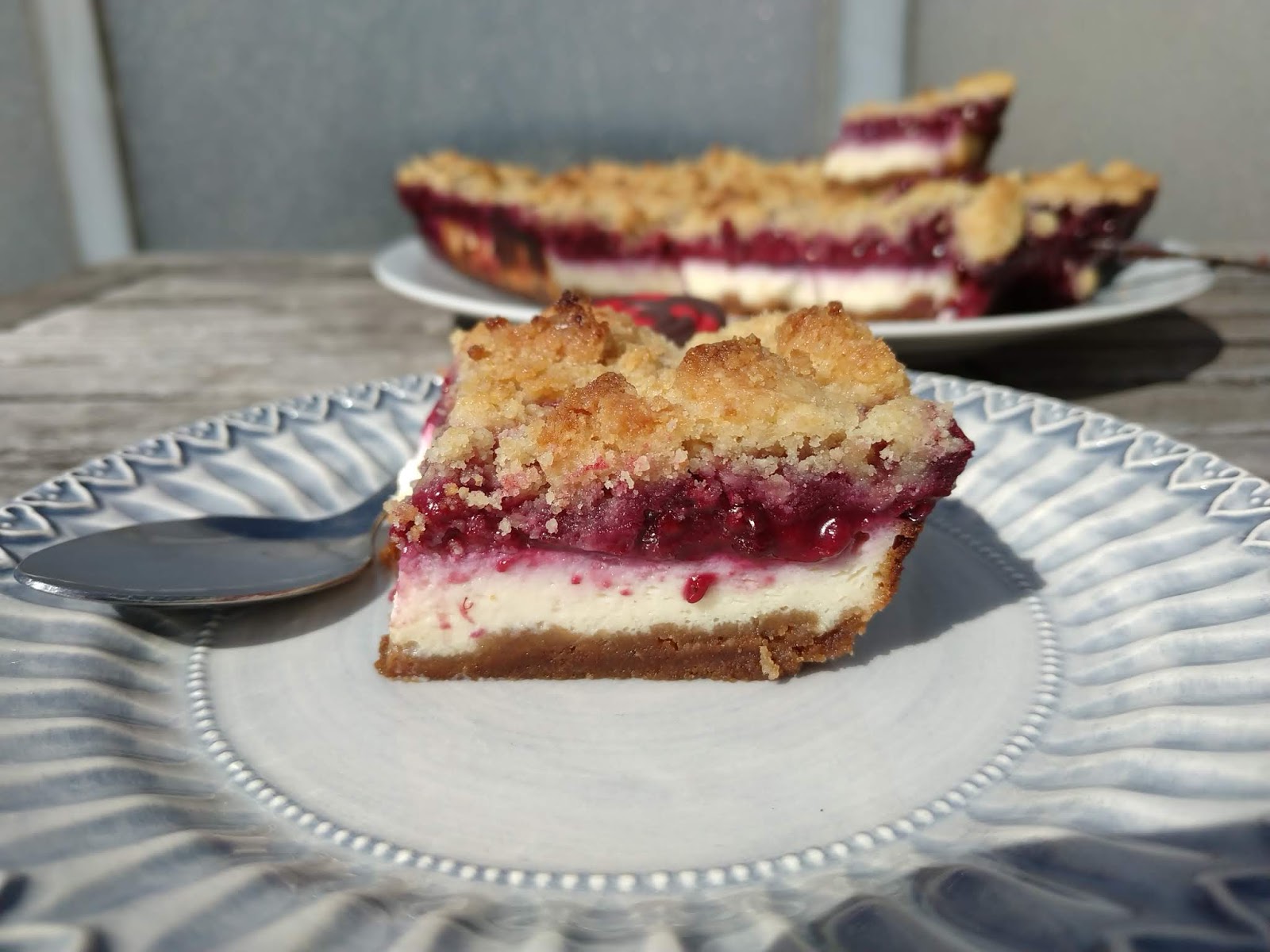 Carrés Fruits Rouges, Ricotta et Spéculos