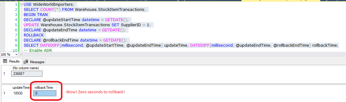 Hk Sql Server Doctor Sql Server 2019 Great New Feature Accelerated Database Recovery Adr