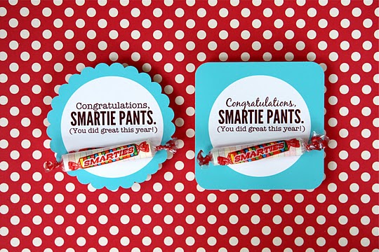 Be Different...Act Normal: Smartie Pants Gift Tags