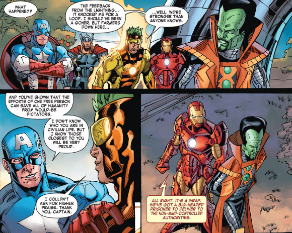 The Peerless Power of Comics!: Enter: The Orange Avenger!