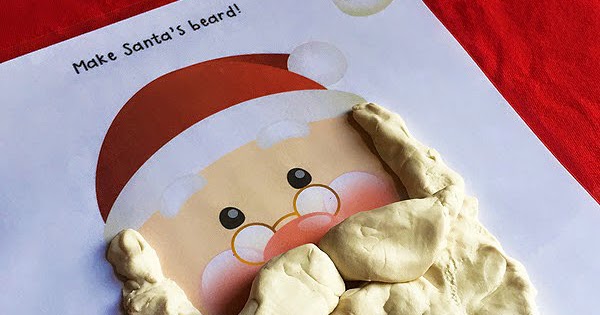 Free Christmas Playdough Mats | Totschooling - Toddler, Preschool ...