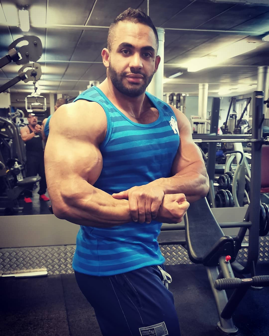 Muscle Lover: Algerian bodybuilder Chemsou El Bey
